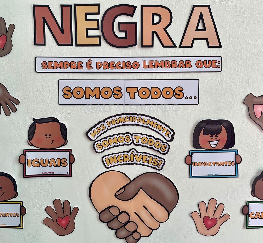 Desenho Sobre A Consciência Negra Fácil De Fazer - FDPLEARN