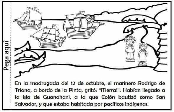 30 Dibujos para Colorear del Descubrimiento de América - Preescolar y ...