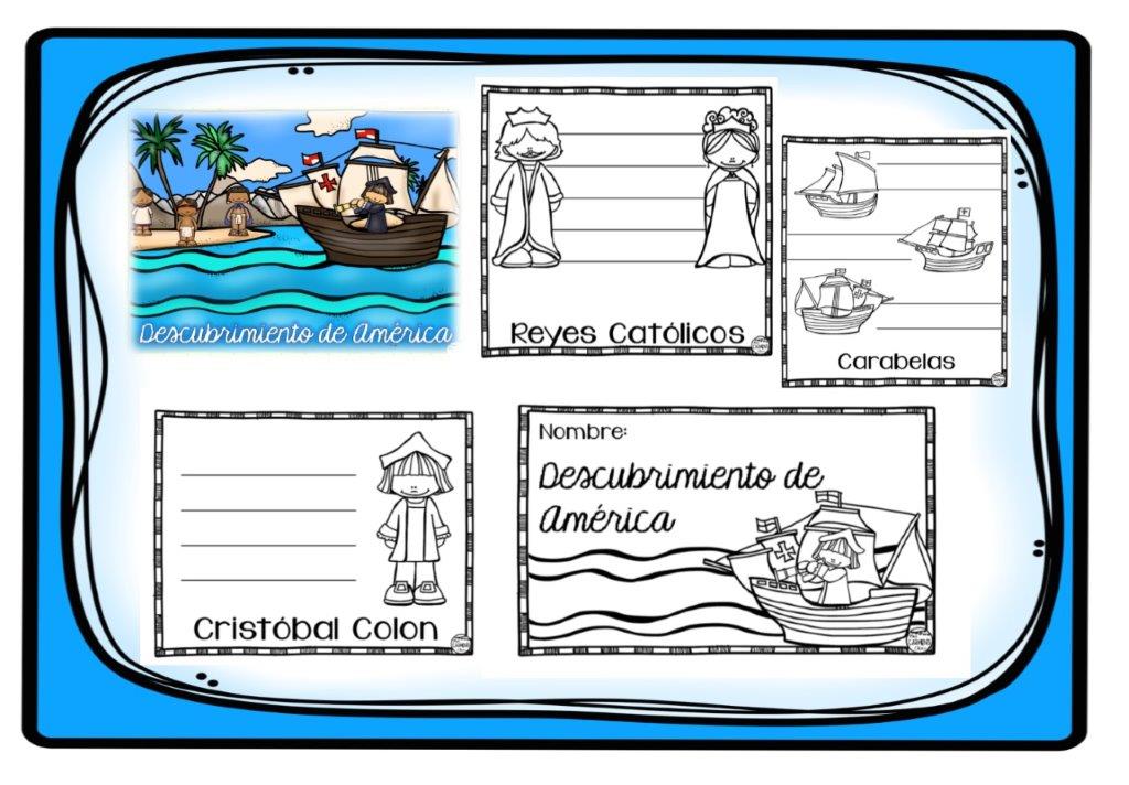 30 Dibujos para Colorear del Descubrimiento de América - Preescolar y ...