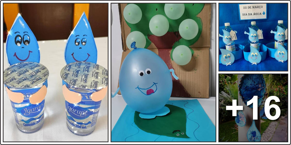 Crafts for Water Day - Preschool and Primary - Aluno On