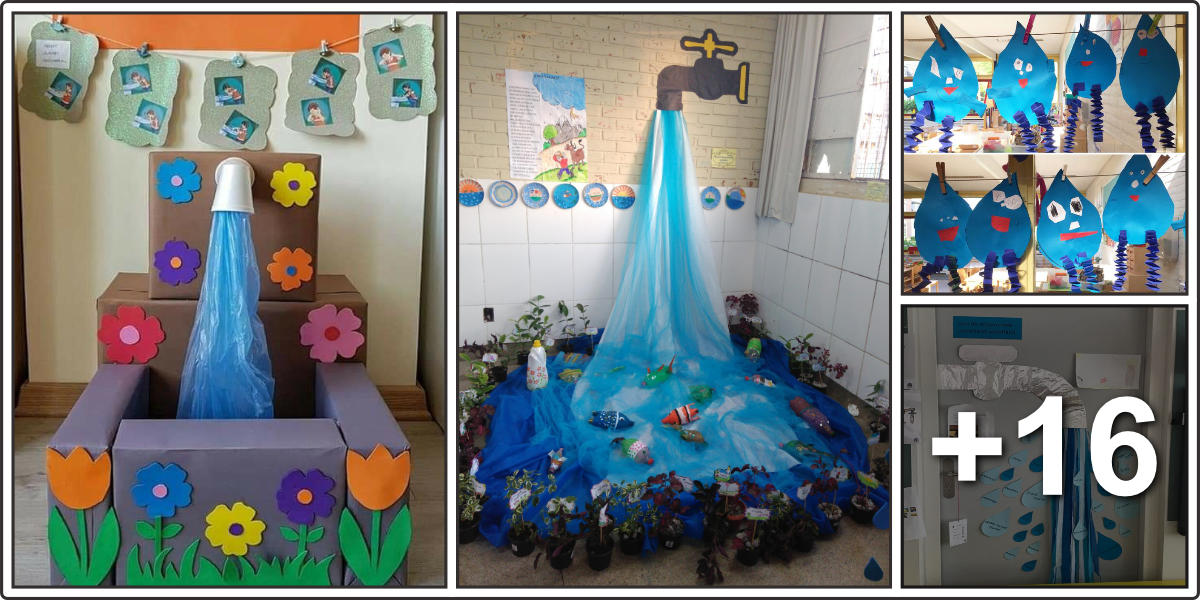 Ideas for World Water Day Decorations - Preschool and Primary - Aluno On