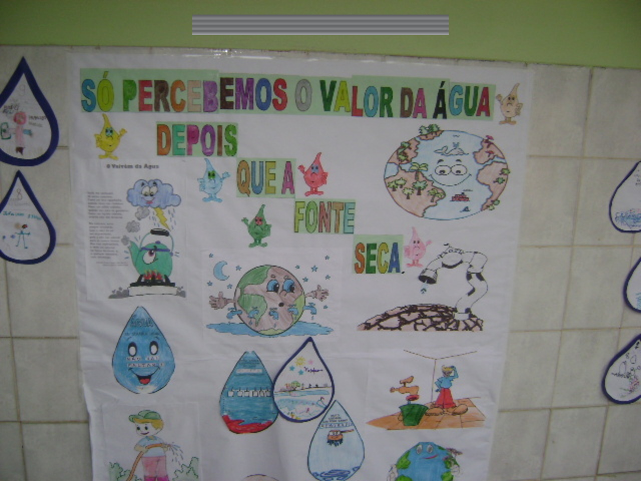 40 ideas de Murales para el Día Mundial del Agua - Preescolar y ...