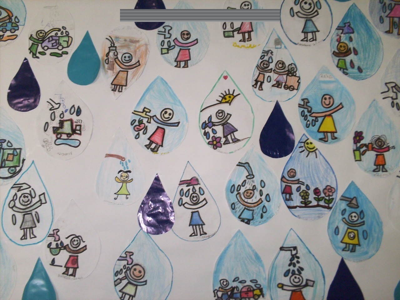 40 ideas de Murales para el Día Mundial del Agua - Preescolar y ...