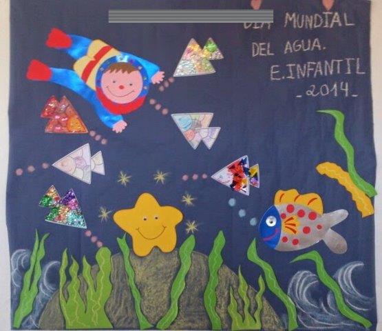 40 ideas de Murales para el Día Mundial del Agua - Preescolar y ...