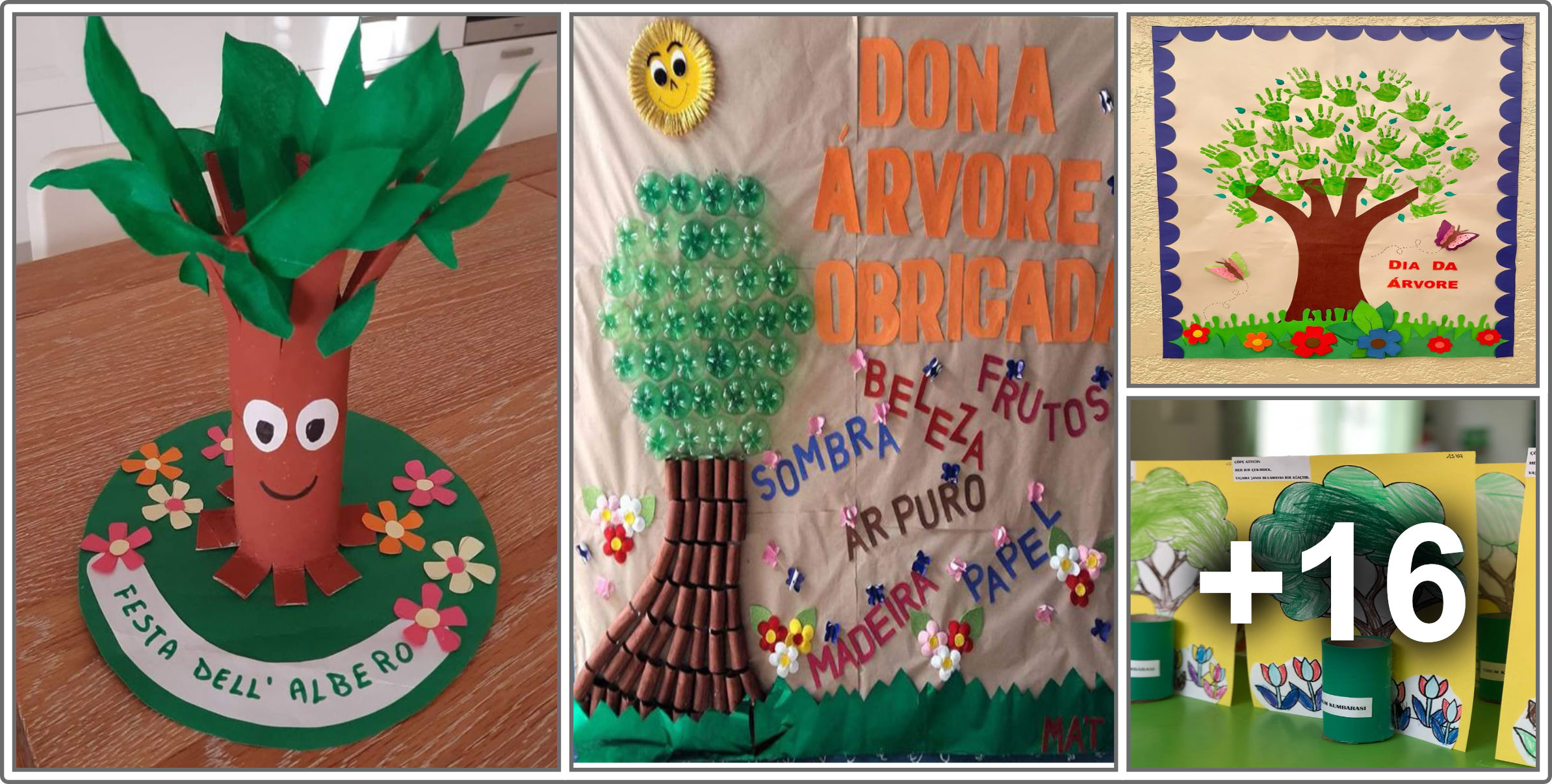 Creative Decorations and Activities for Tree Day - Preschool and ...