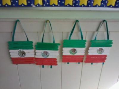 Manualidades y decoraciones para el Día de la Bandera Mexicana ...