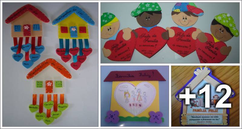 27 Family day crafts - Preschool - Aluno On