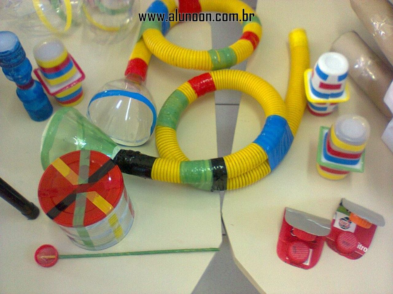 Musical instrument ideas made with recyclable materials - Preschool and ...