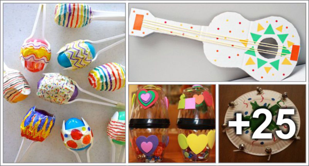29 Music crafts ideas - Preschool and Primary - Aluno On
