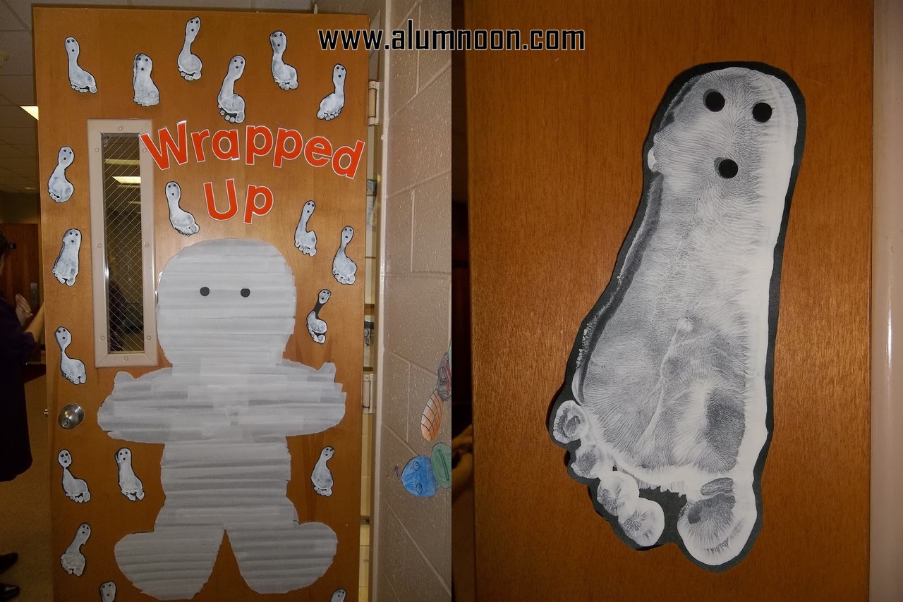 48 Halloween door decorations ideas - Preschool and Primary - Aluno On