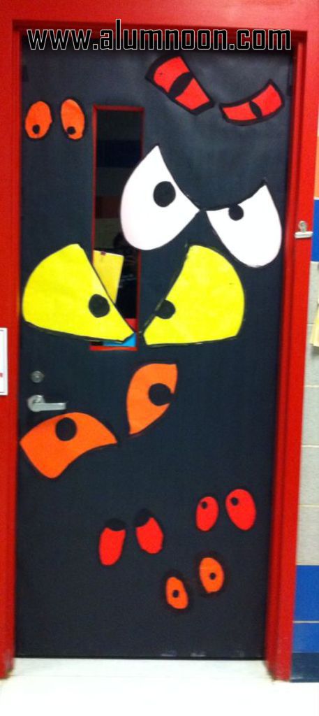 48 Halloween door decorations ideas - Preschool and Primary - Aluno On