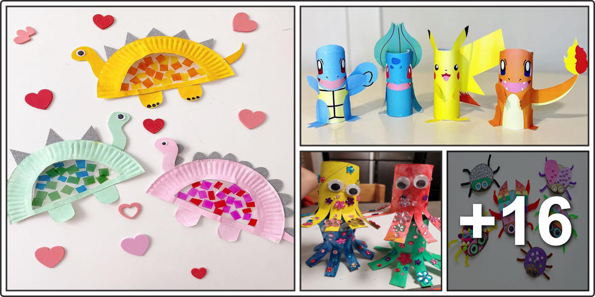 Toys for children made with recyclable materials - Preschool and ...