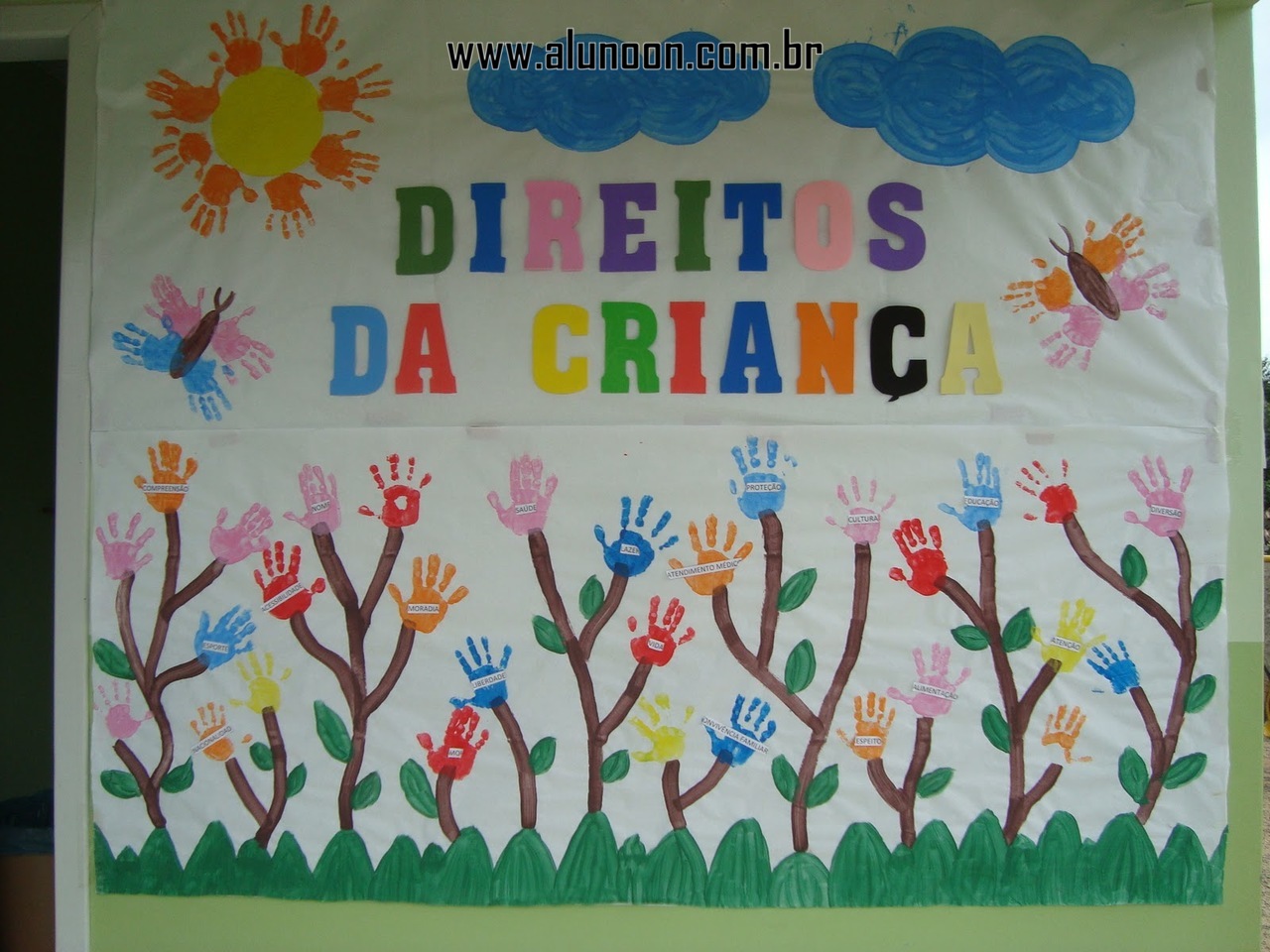 Mural Para Educação Infantil - LIBRAIN