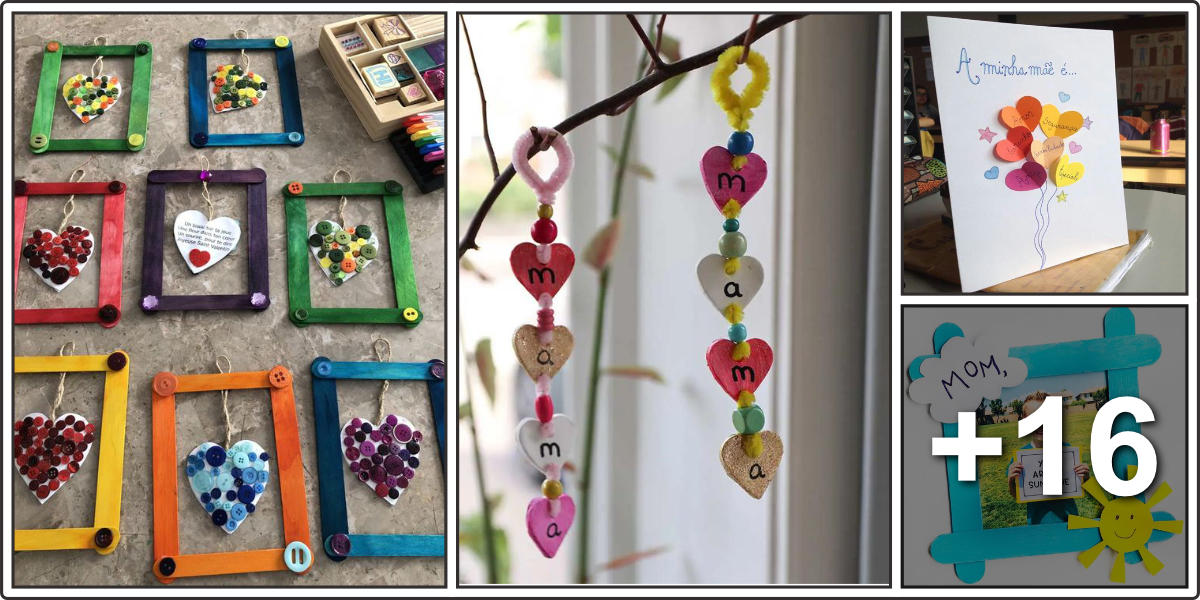 Recuerdos Artesanales para el Día de las Madres 2025 - Preescolar y ...