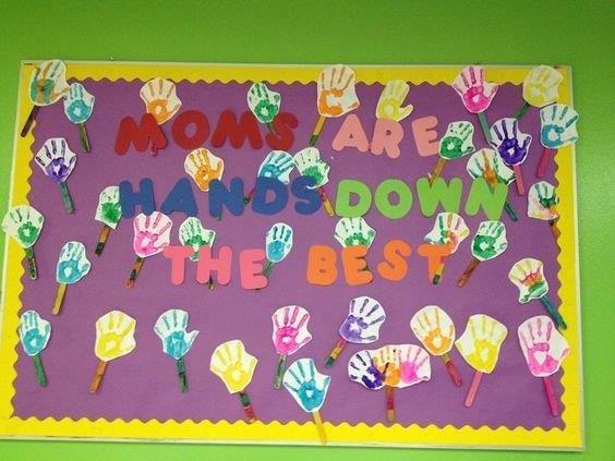 25 Mother's day bulletin board - Preschool and Primary - Aluno On