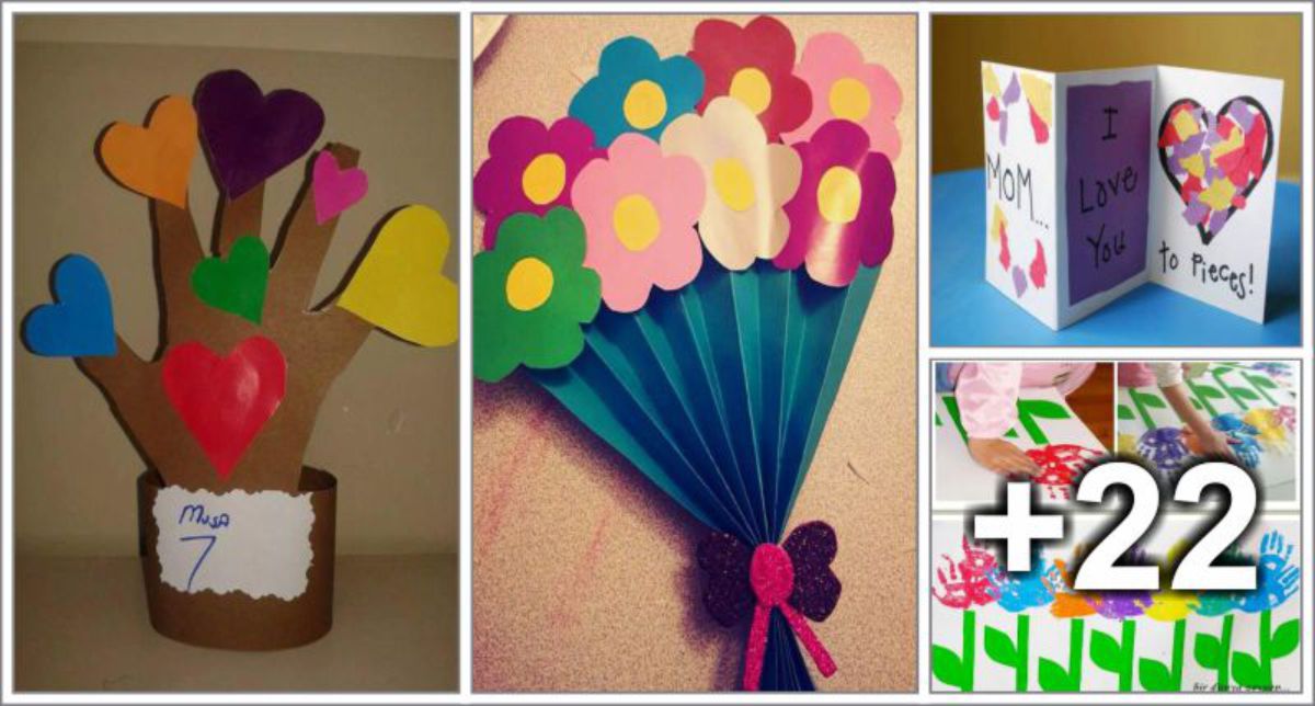 26 Manualidades para el Día de las madres - Preescolar y Primaria ...