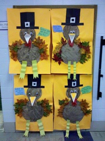 30 Easy Thanksgiving decorations - Preschool and Primary - Aluno On