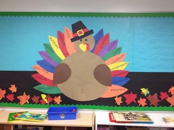 30 Easy Thanksgiving decorations - Preschool and Primary - Aluno On