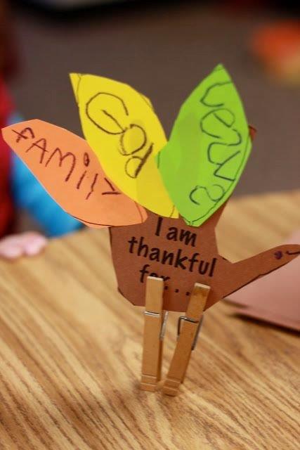 30 Thanksgiving crafts for kindergarten - Preschool and Primary - Aluno On