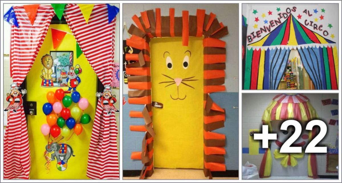 26 Circus themed classroom door decorations - Preschool and Primary ...