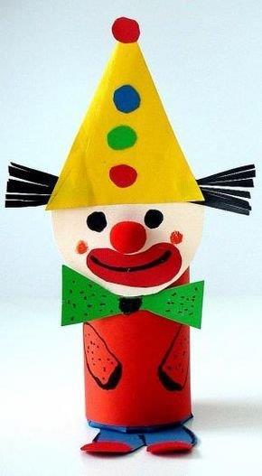 30 Clown crafts ideas - Preschool and Primary - Aluno On