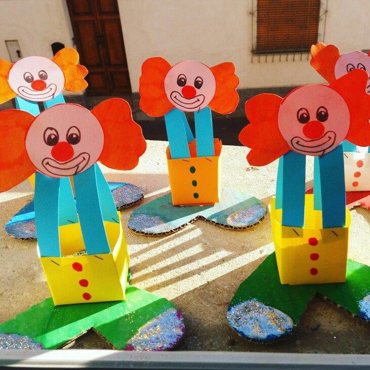 30 Clown crafts ideas - Preschool and Primary - Aluno On