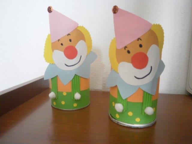 30 Clown crafts ideas - Preschool and Primary - Aluno On