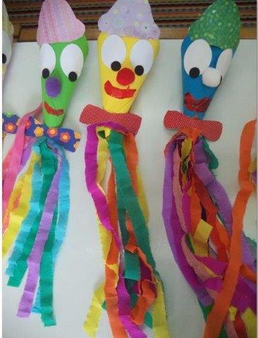30 Clown crafts ideas - Preschool and Primary - Aluno On