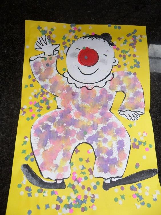 34 Clown arts and crafts ideas - Preschool and Primary - Aluno On