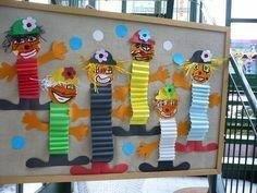 34 Clown arts and crafts ideas - Preschool and Primary - Aluno On