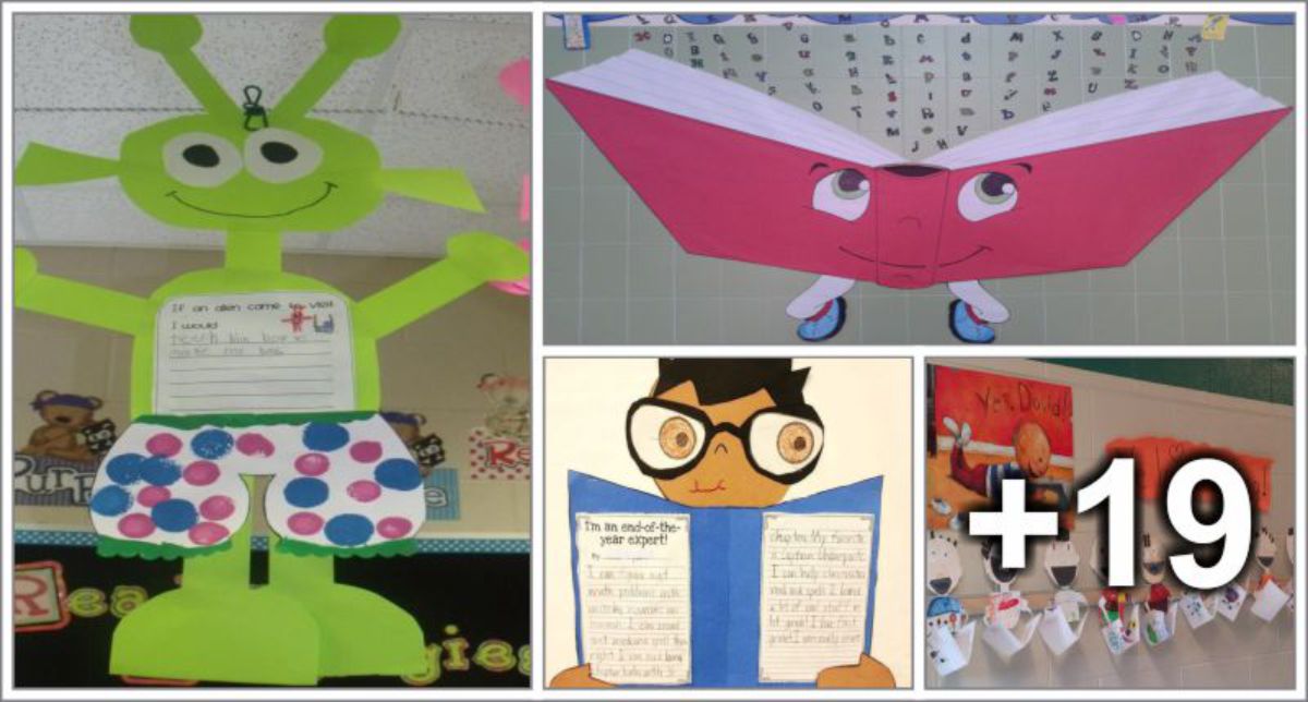 23 Manualidades de el Día del libro - Preescolar y Primaria - Alumno On