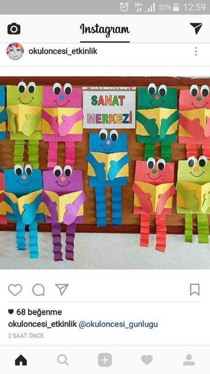 23 Book crafts for toddlers - Preschool and Primary - Aluno On