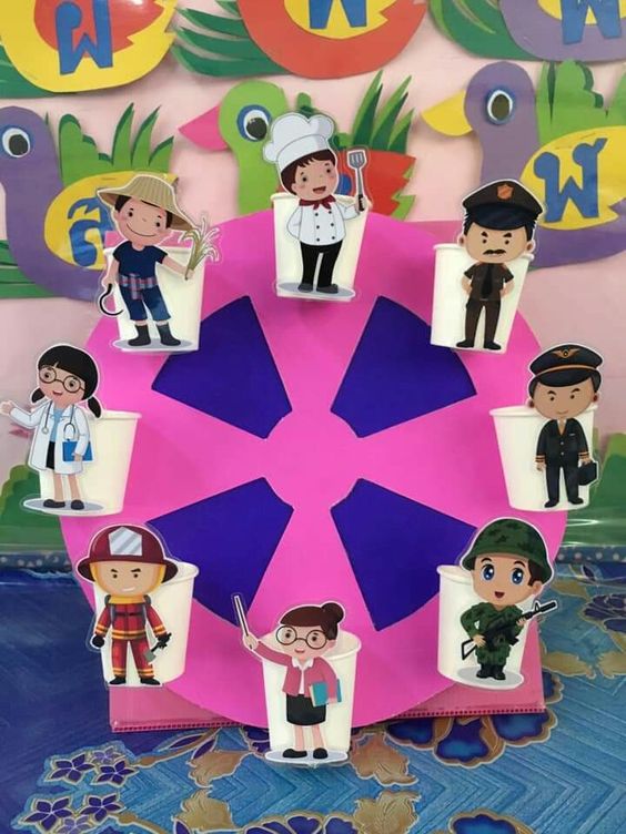 Murals and Activities for Labor Day - Preschool and Primary - Aluno On