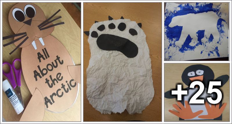 27 Arctic animals craft - Preschool and Primary - Aluno On
