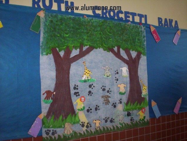 34 Ideas de murales para el día de los animales - Preescolar y Primaria ...