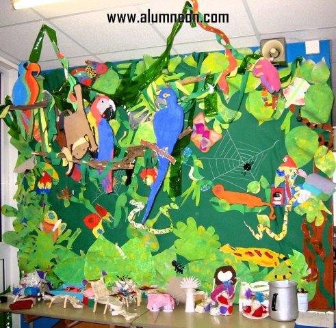 34 Ideas de murales para el día de los animales - Preescolar y Primaria ...