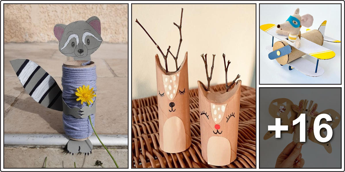 Paper roll art activities - Preschool and Primary - Aluno On
