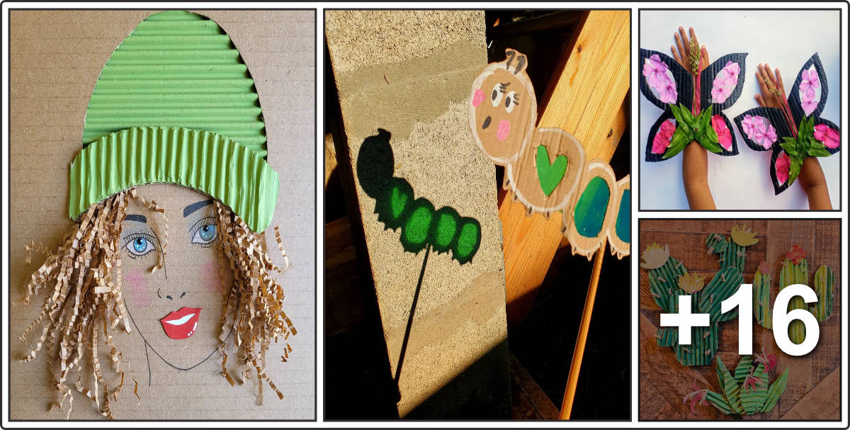 Actividades Artísticas con Cartón - Preescolar y Primaria - Alumno On