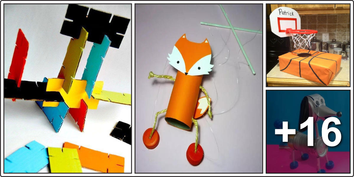 Toys Made from Recyclable Materials - Preschool and Primary - Aluno On