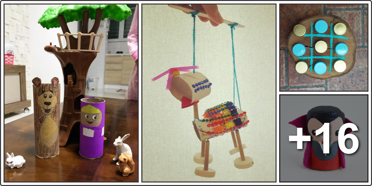 Toys and Games Made from Upcycled Materials - Preschool and Primary ...