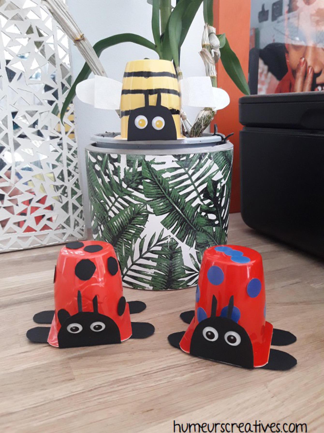 Crafts with yogurt cups - Preschool and Primary - Aluno On