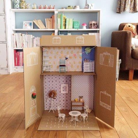 16 Ideas for Children Using Cardboard - Preschool and Primary - Aluno On