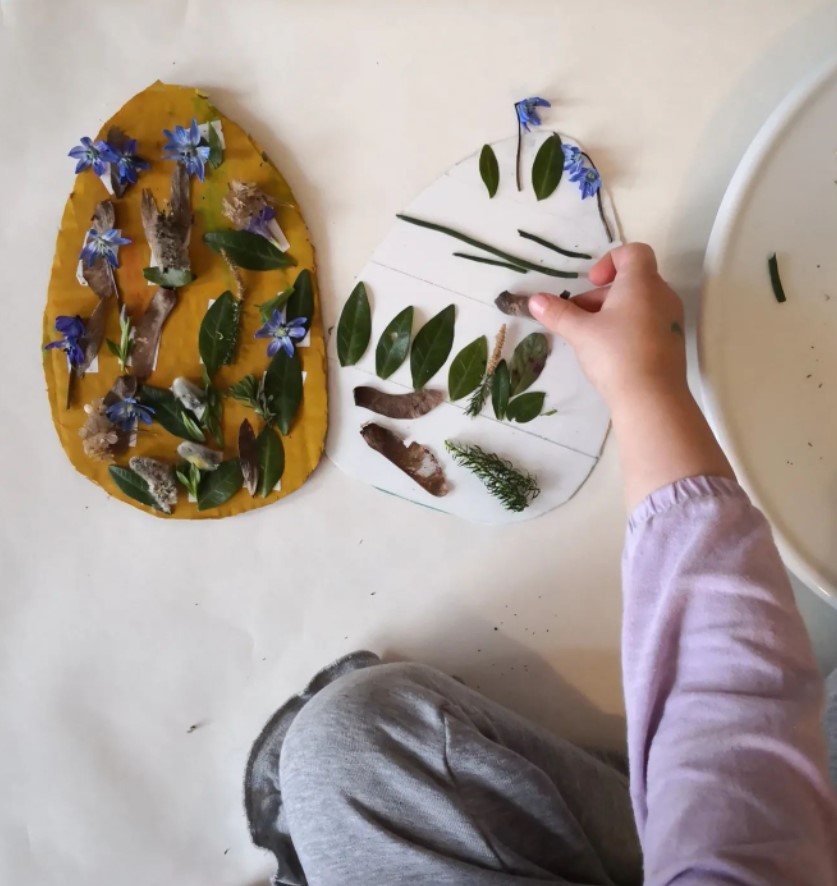 Easter ideas using natural and recyclable materials - Preschool and ...