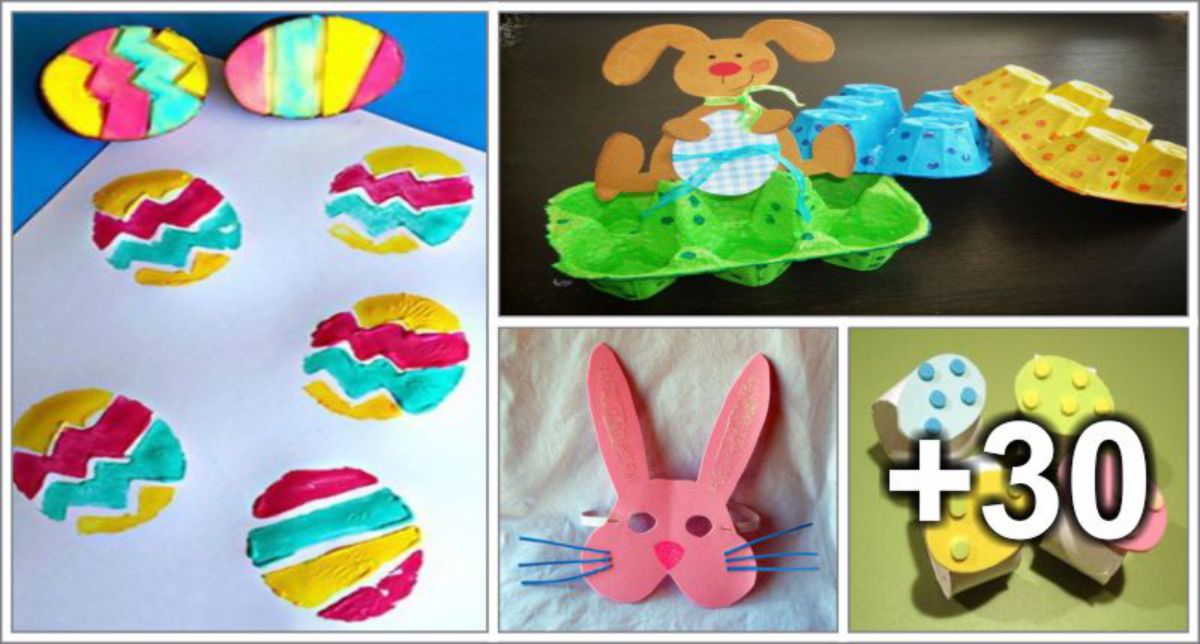 34 Manualidades de pascua para niños - Preescolar y Primaria - Alumno On