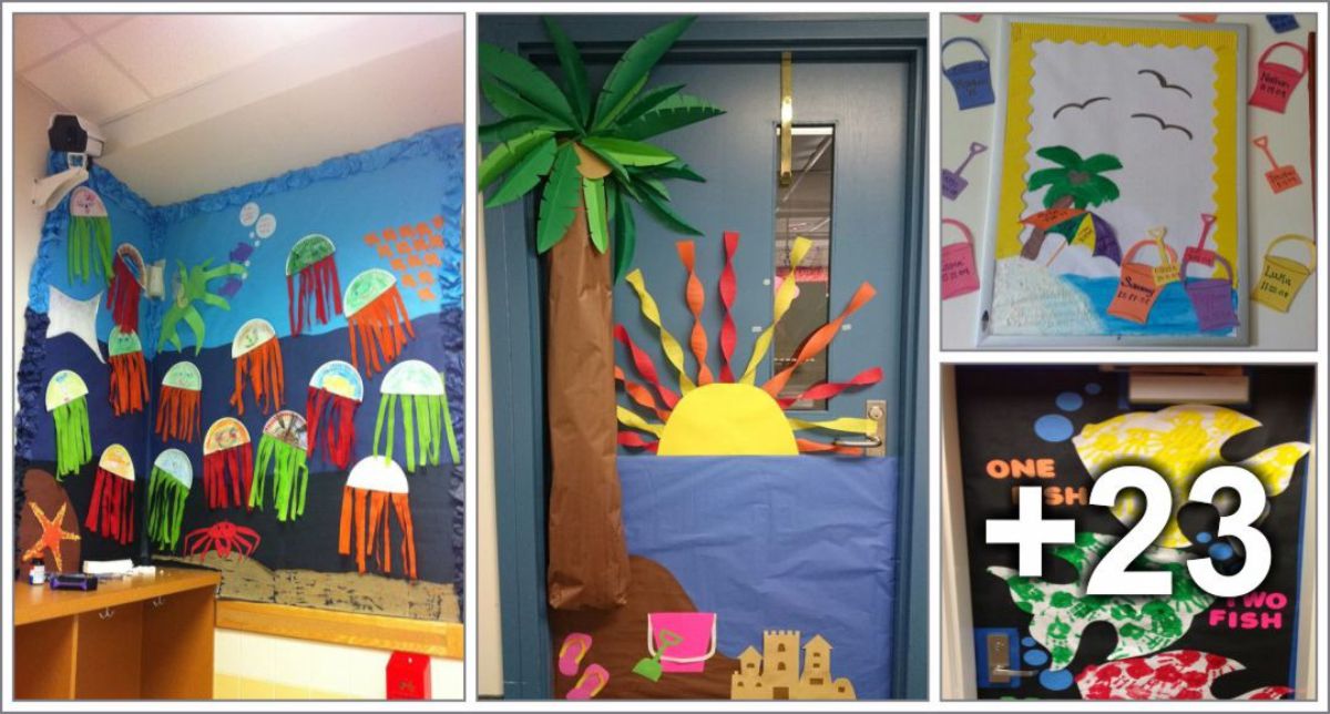 27 Summer classroom decorating ideas - Preschool and Primary - Aluno On