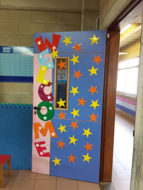 Classroom door decorating ideas - Preschool and Primary - Aluno On